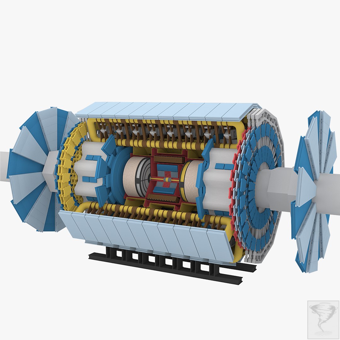 3d Large Hadron Collider - Model