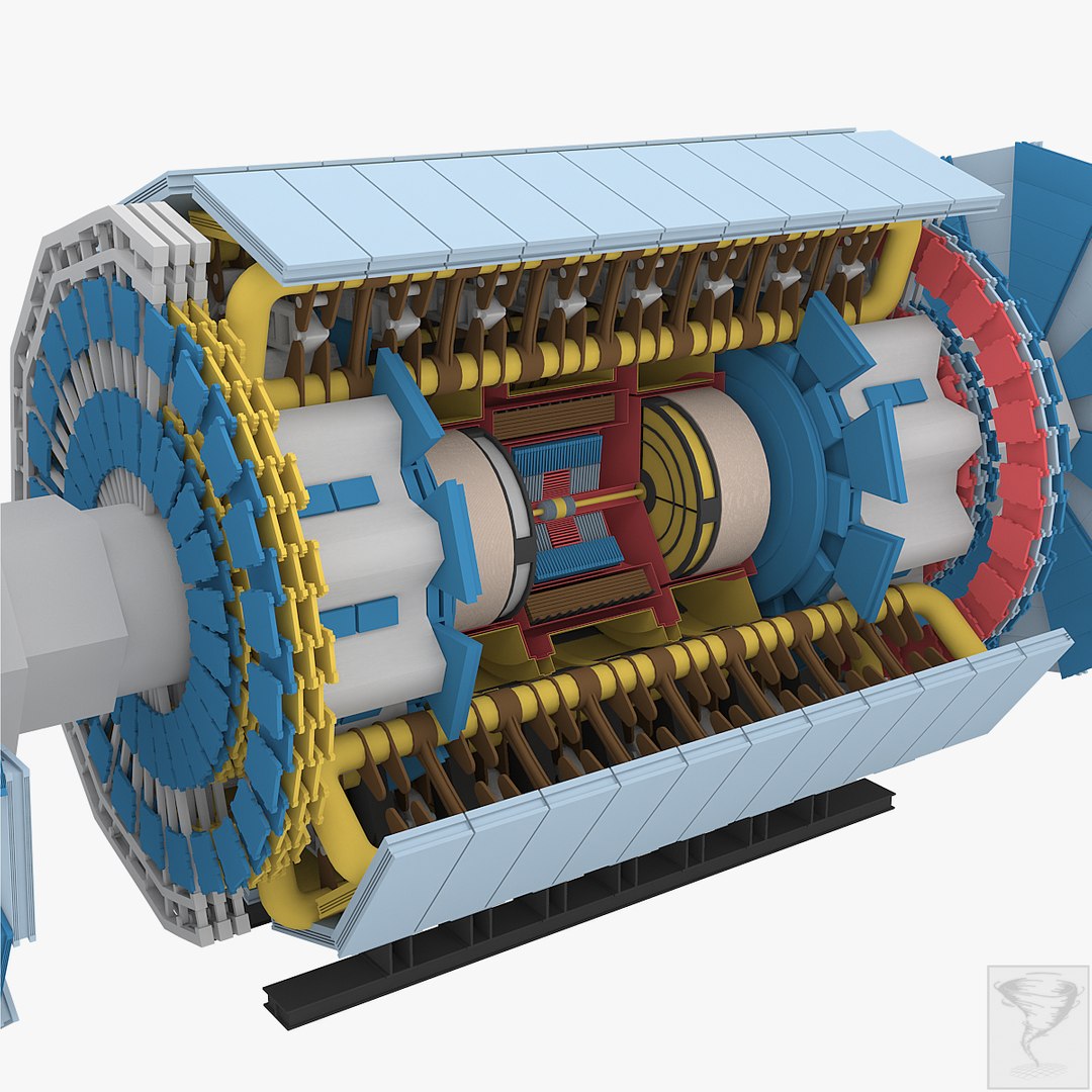 3d Large Hadron Collider - Model