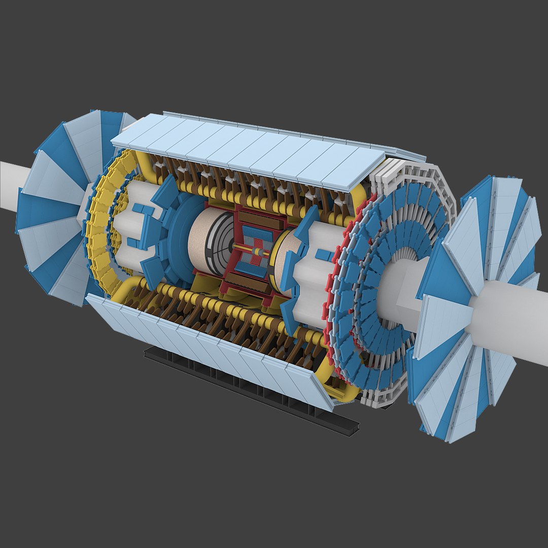 3d Large Hadron Collider - Model