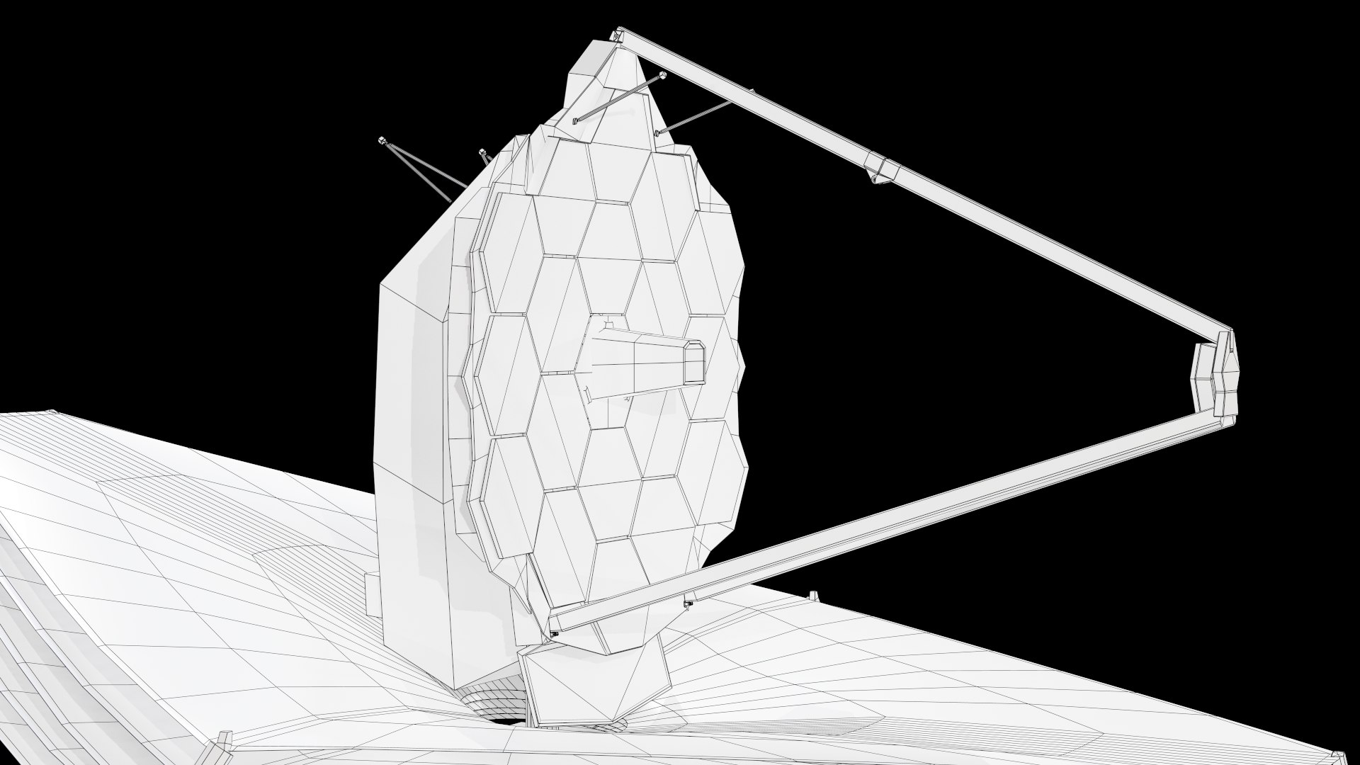 James webb space telescope 3D model - TurboSquid 1521026