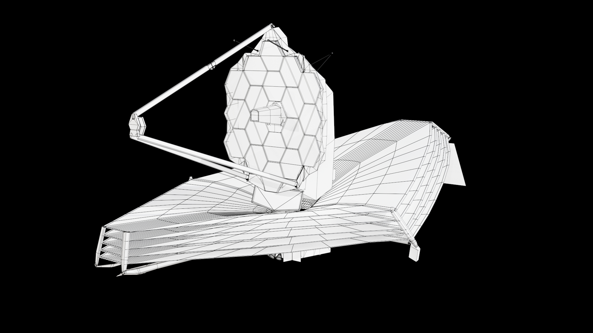 James webb space telescope 3D model - TurboSquid 1521026