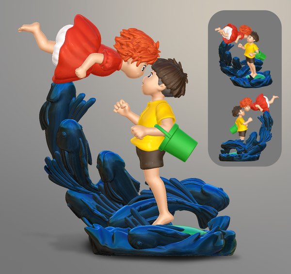 Ponyo 3D Models for Download | TurboSquid