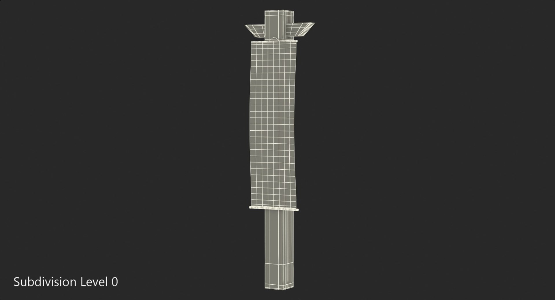 3D Wooden Column Banner Japanese Architecture - TurboSquid 1394407