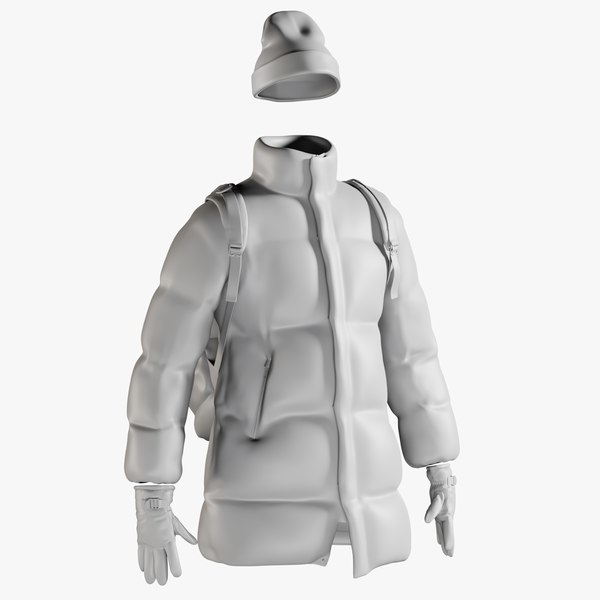 Winter Coat 3D Models for Download | TurboSquid