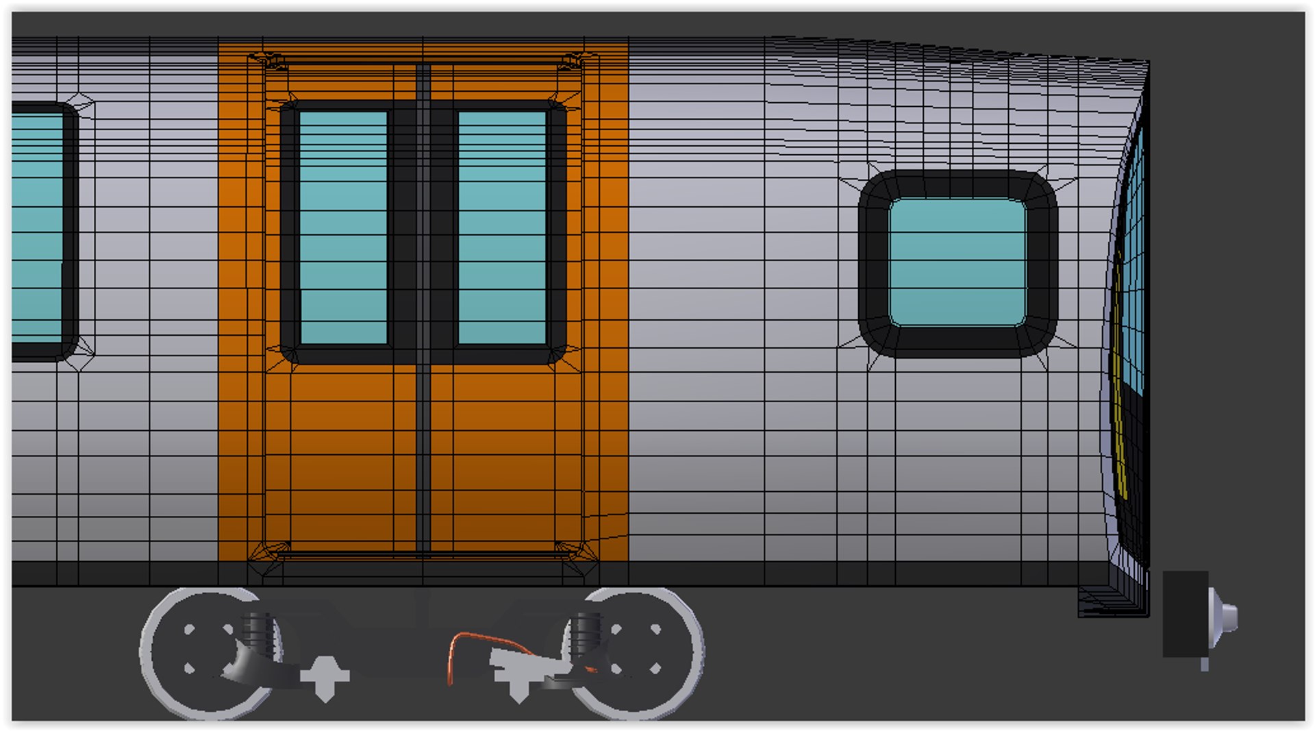 3D Model Glasgow Subway Car Stadler - TurboSquid 1351841