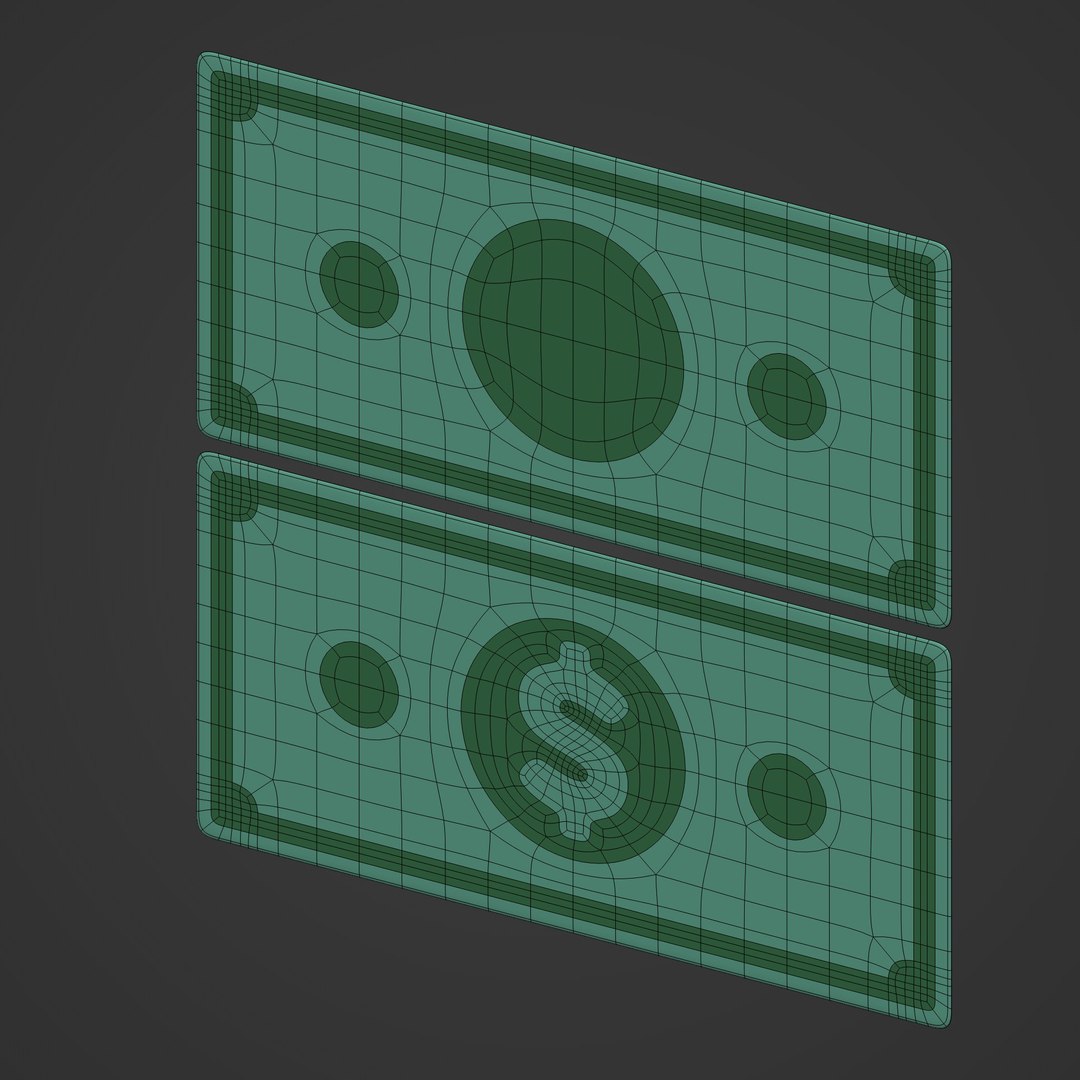 Cartoon Bills Icon 3D model - TurboSquid 2010104