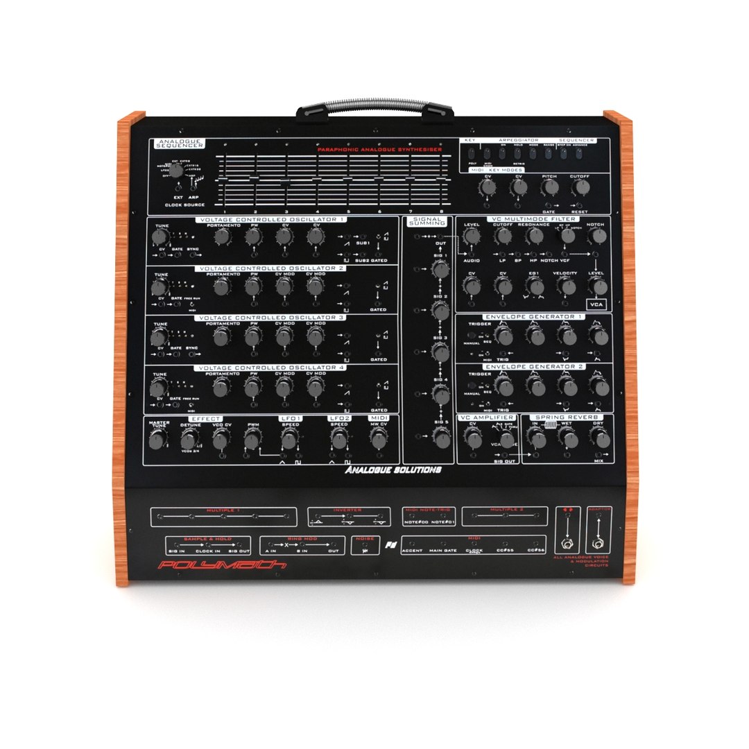 3D analogue solutions polymath - TurboSquid 1492605