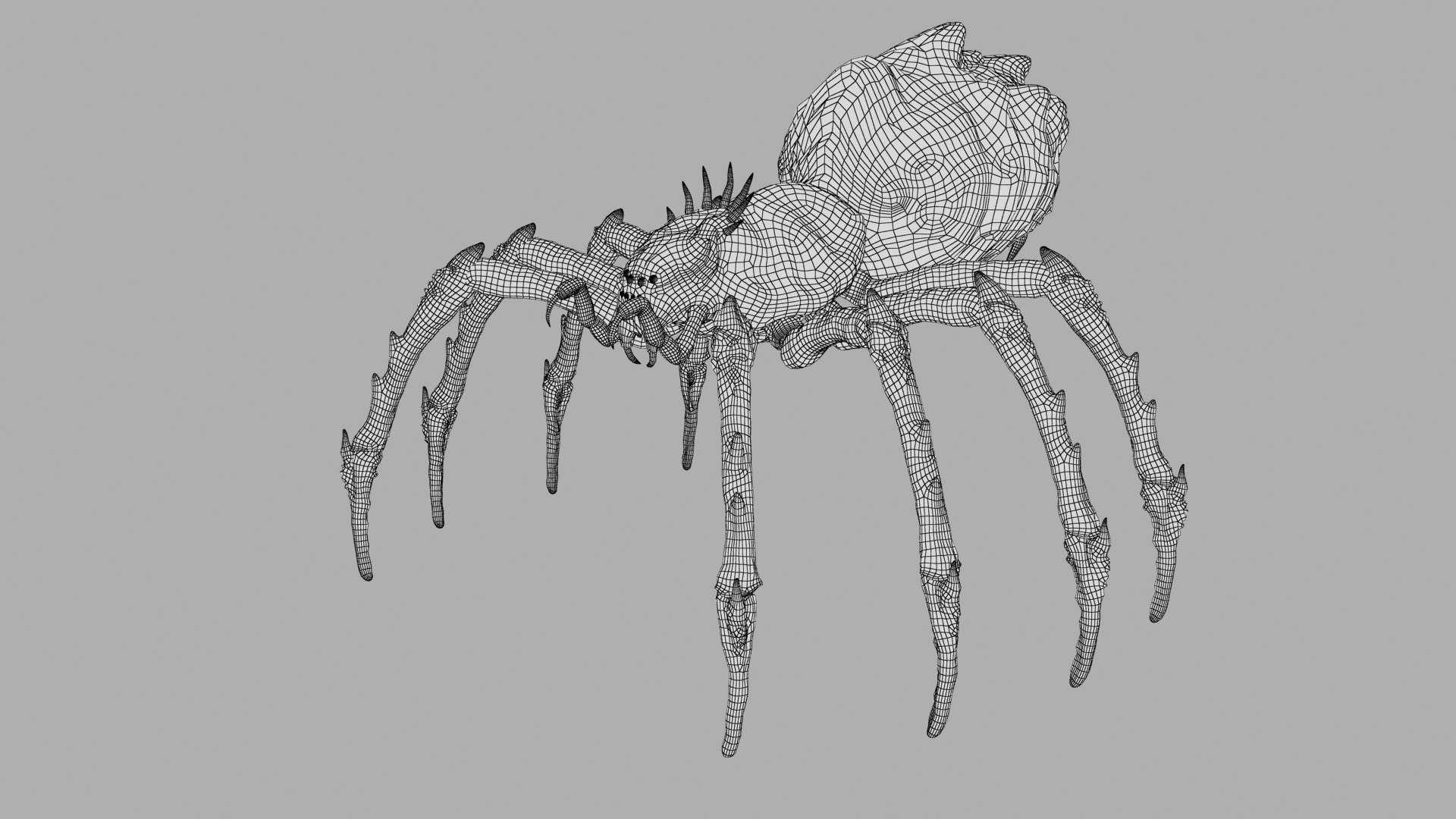 Spider Warrior 3D model - TurboSquid 1950826