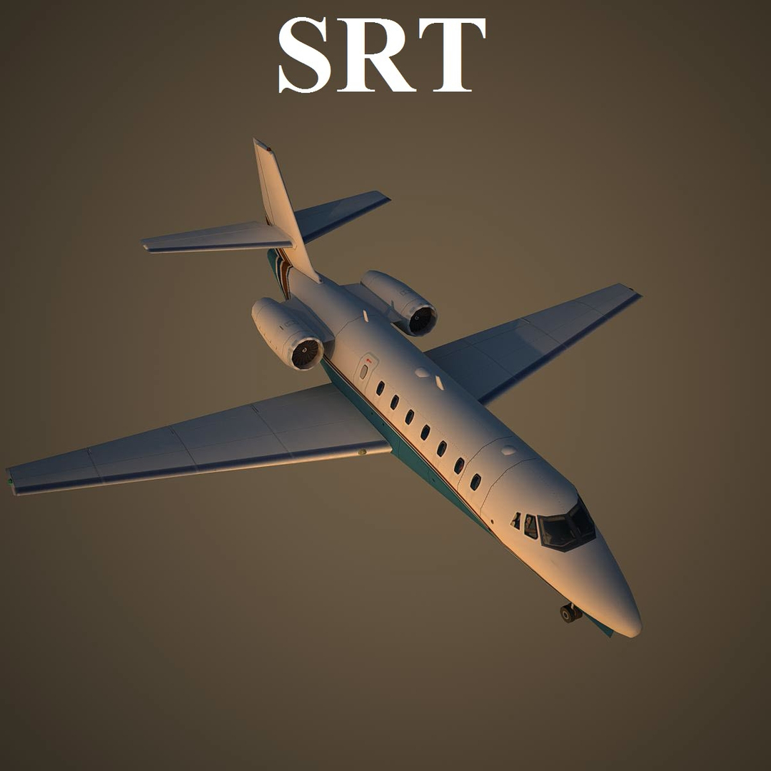 3d Cessna 680 Srt Aircraft Model