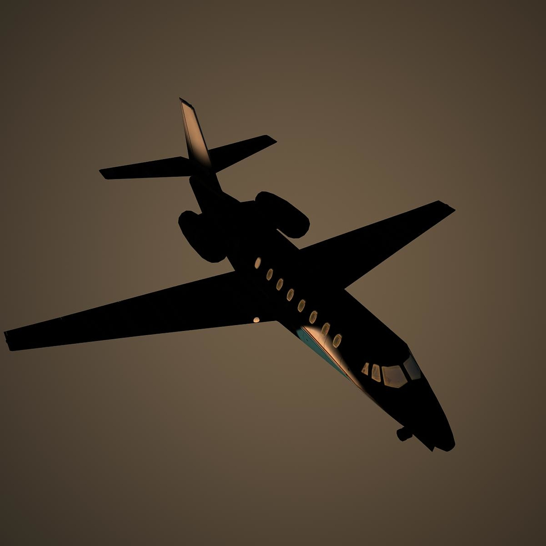 3d Cessna 680 Srt Aircraft Model