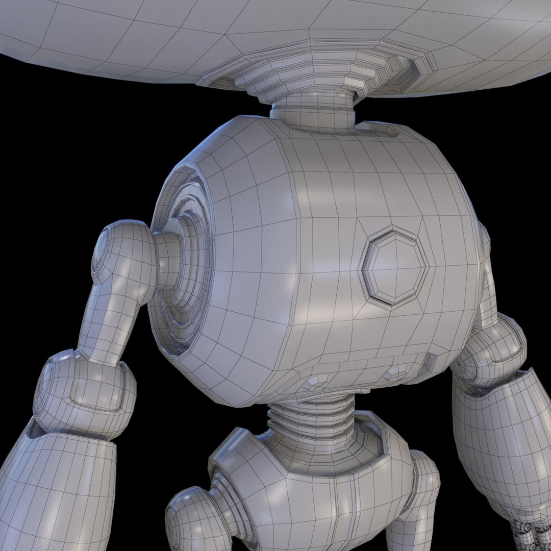 Sci-fi cartoon ant droid 3D model - TurboSquid 1578869