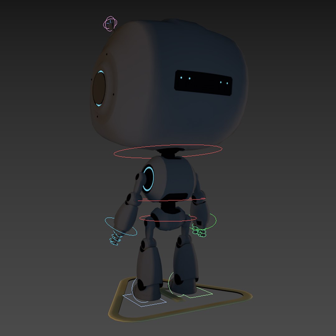 Sci-fi cartoon ant droid 3D model - TurboSquid 1578869