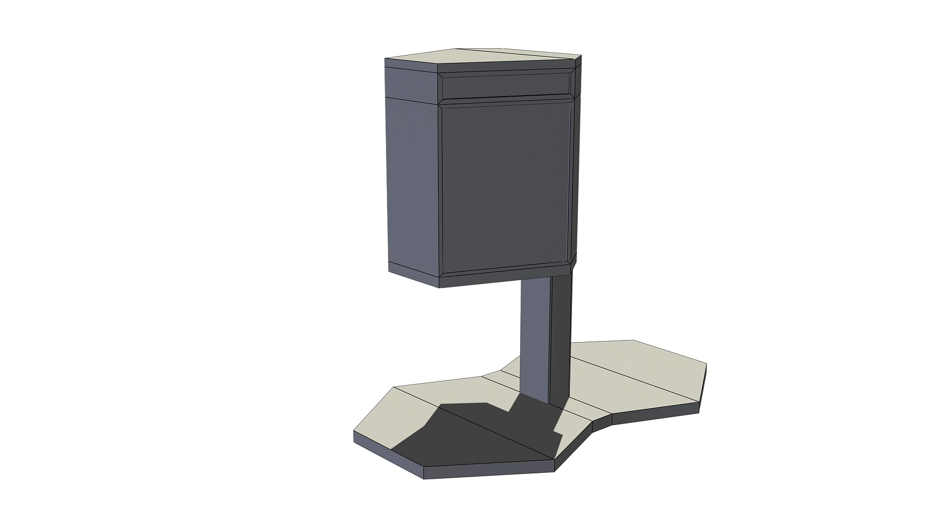 3d callbox booth box