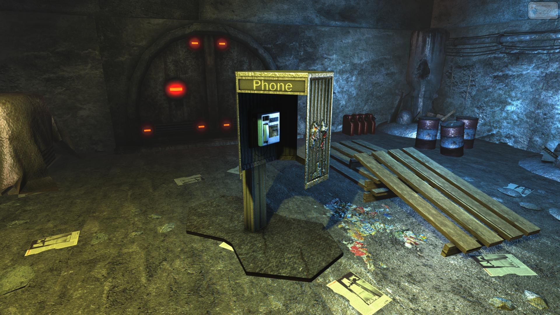 3d callbox booth box