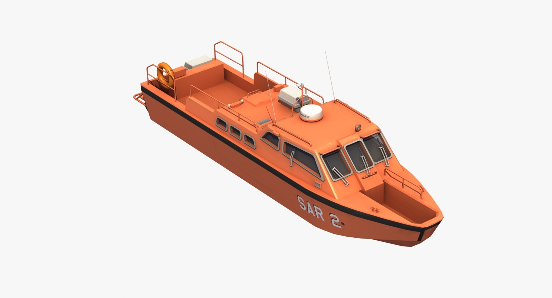Inshore rescue boat model - TurboSquid 1205564