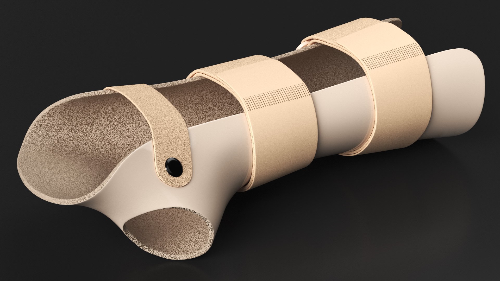 Medical Hand Splint Beige 3D - TurboSquid 2120443