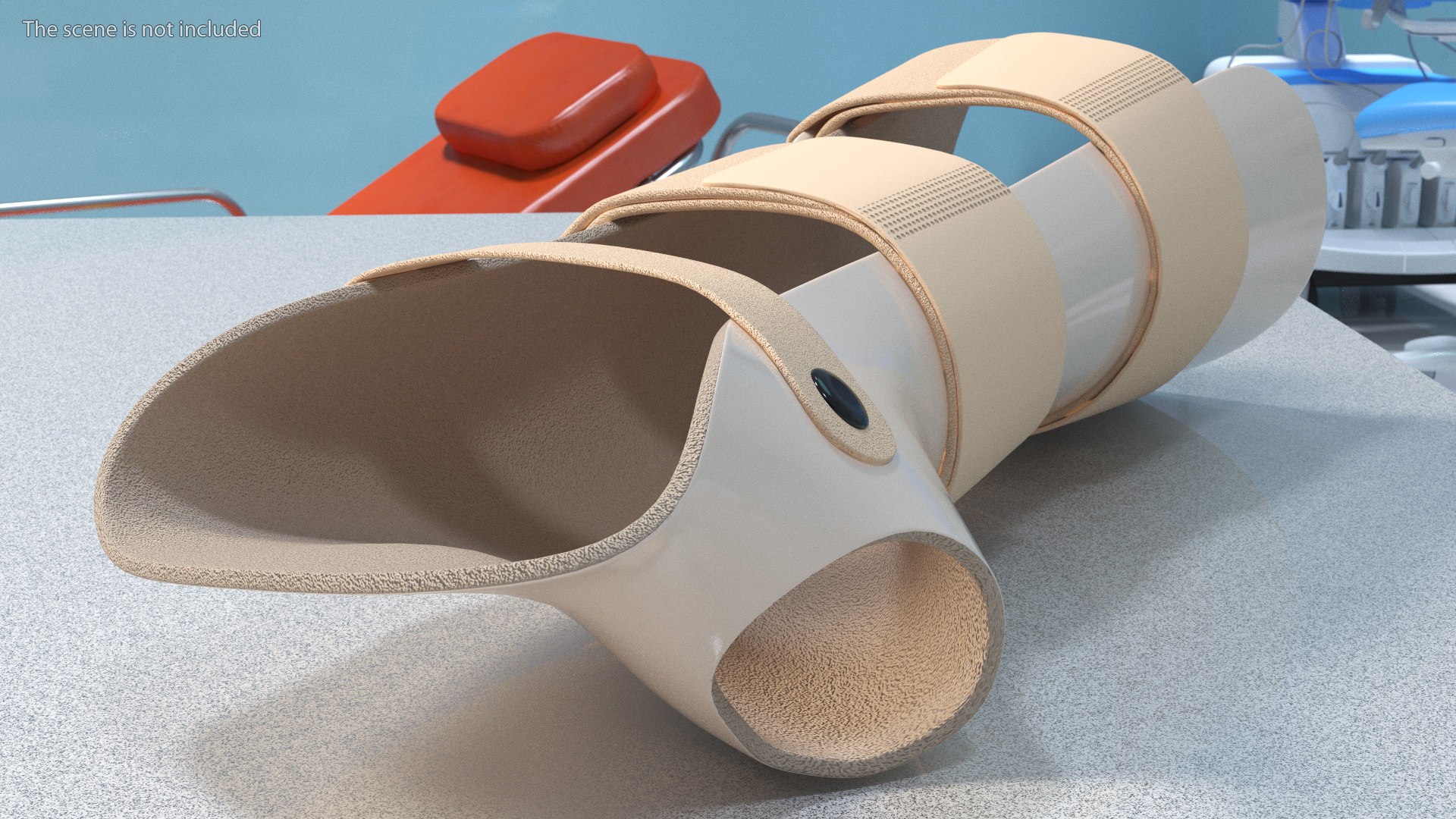 Medical Hand Splint Beige 3D - TurboSquid 2120443