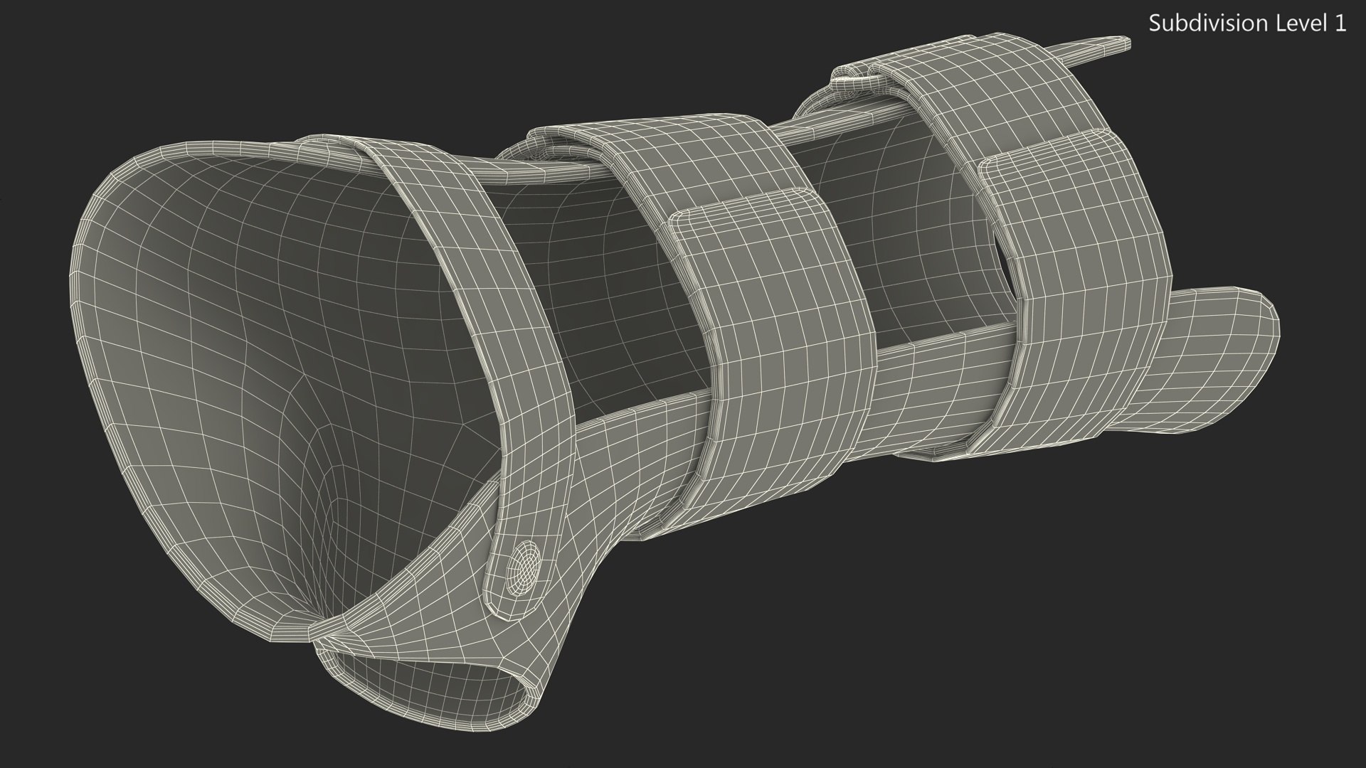 Medical Hand Splint Beige 3D - TurboSquid 2120443