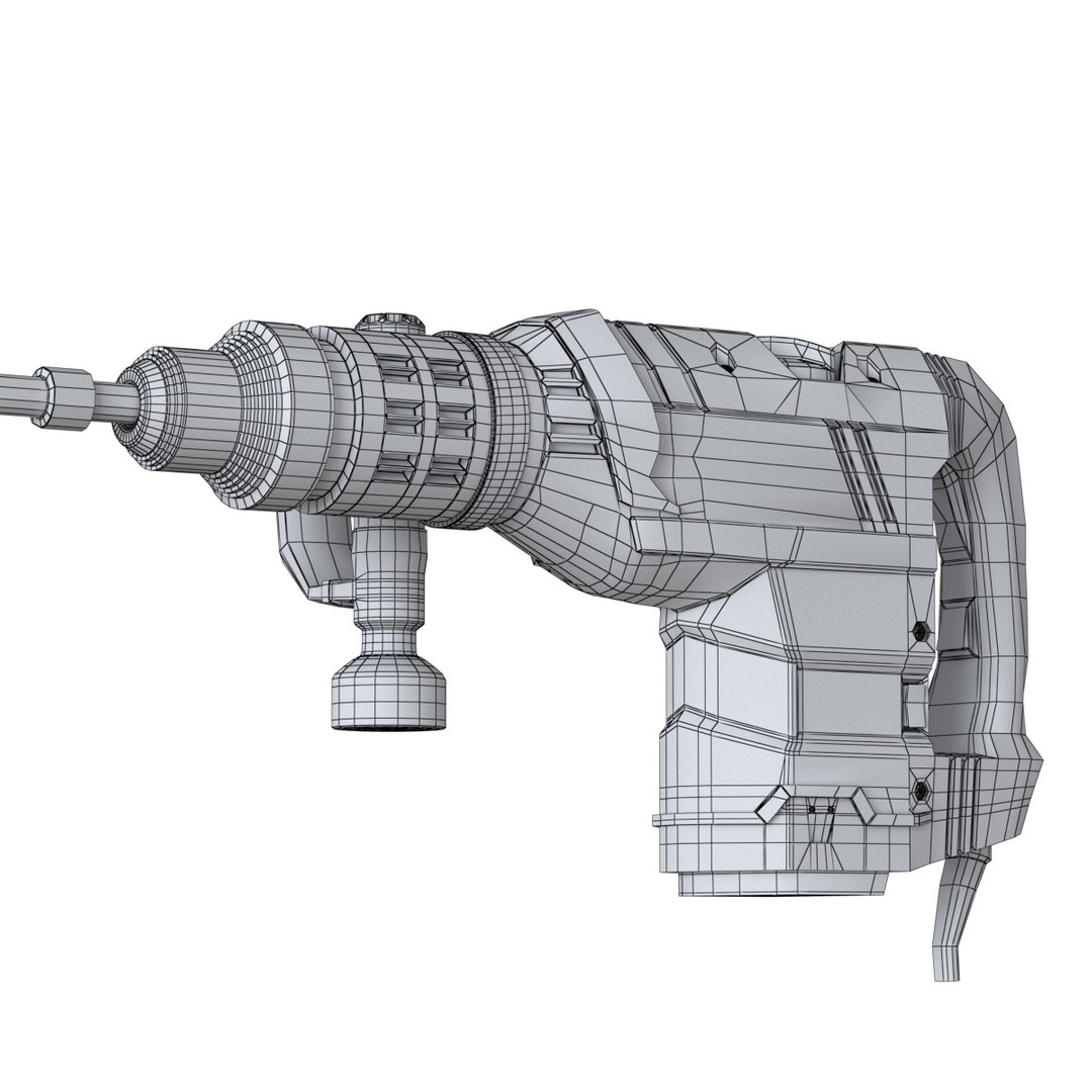 3D drill model - TurboSquid 1510065