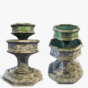 Download 3D Fountain Collada Models - TurboSquid