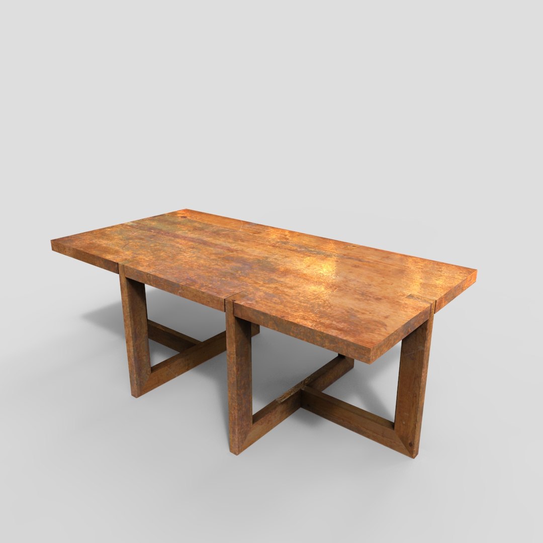 3D Modern Table Model - TurboSquid 1289650