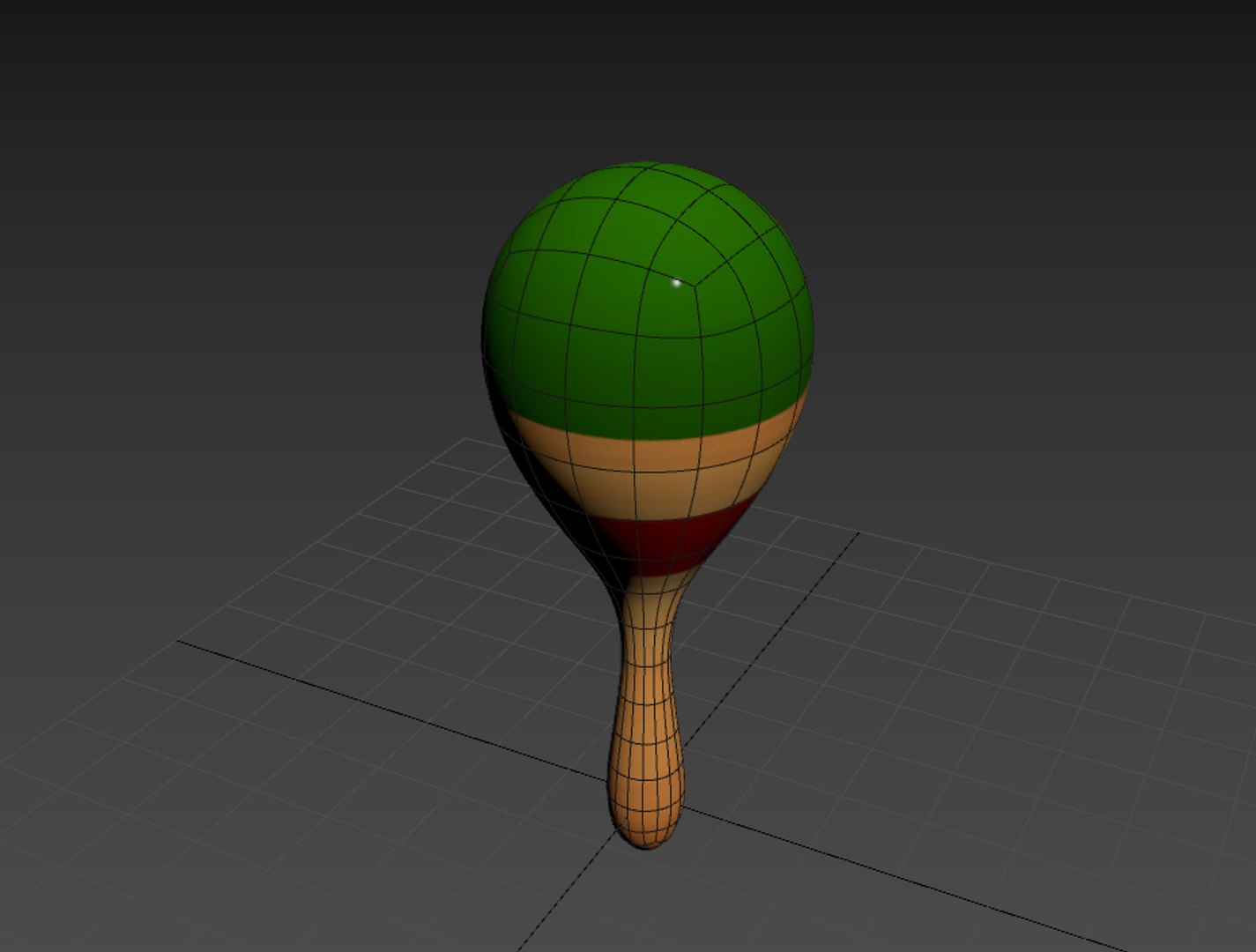 3D Maraca Music Instrument Model - TurboSquid 1497643