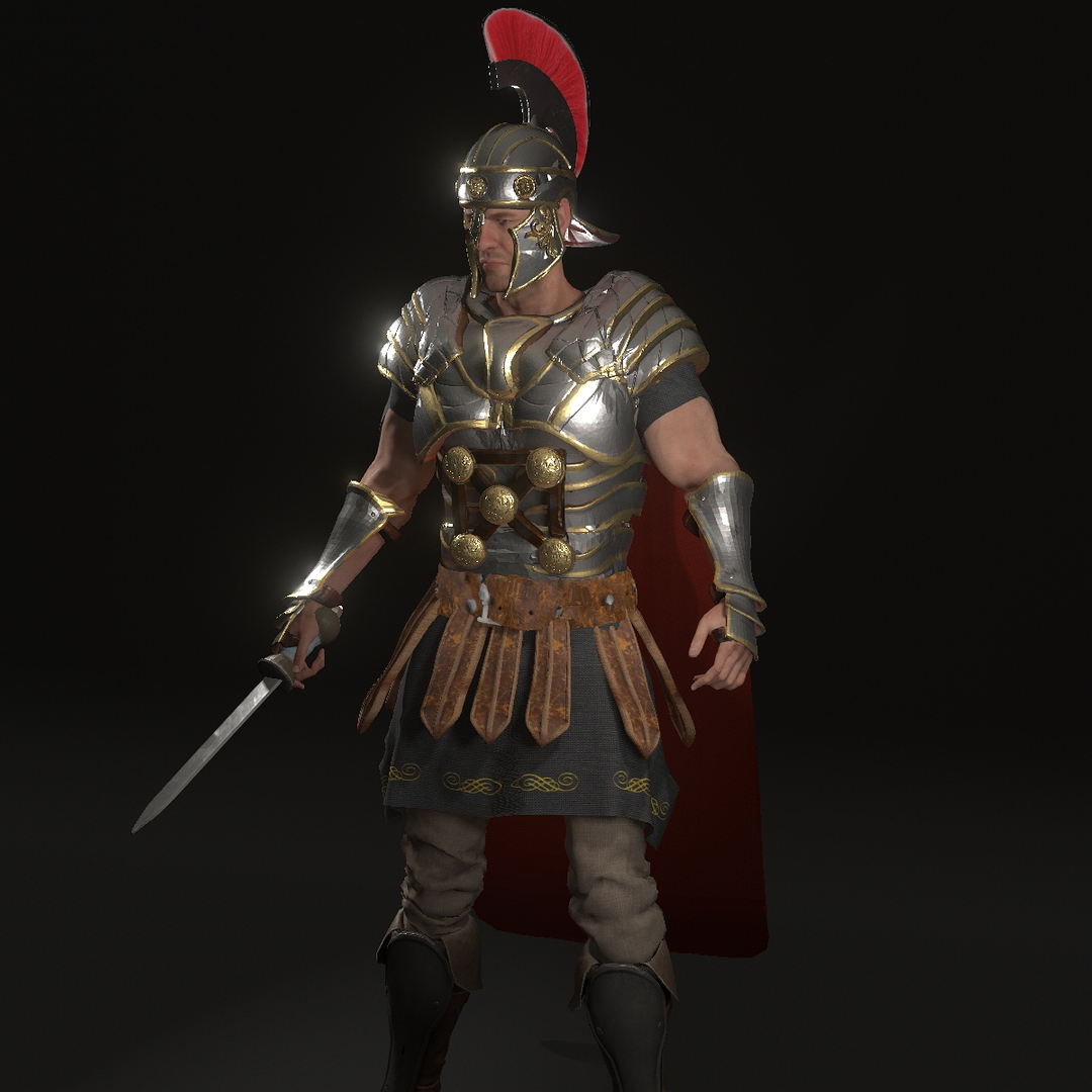 3D Roman Soldier model - TurboSquid 1818089