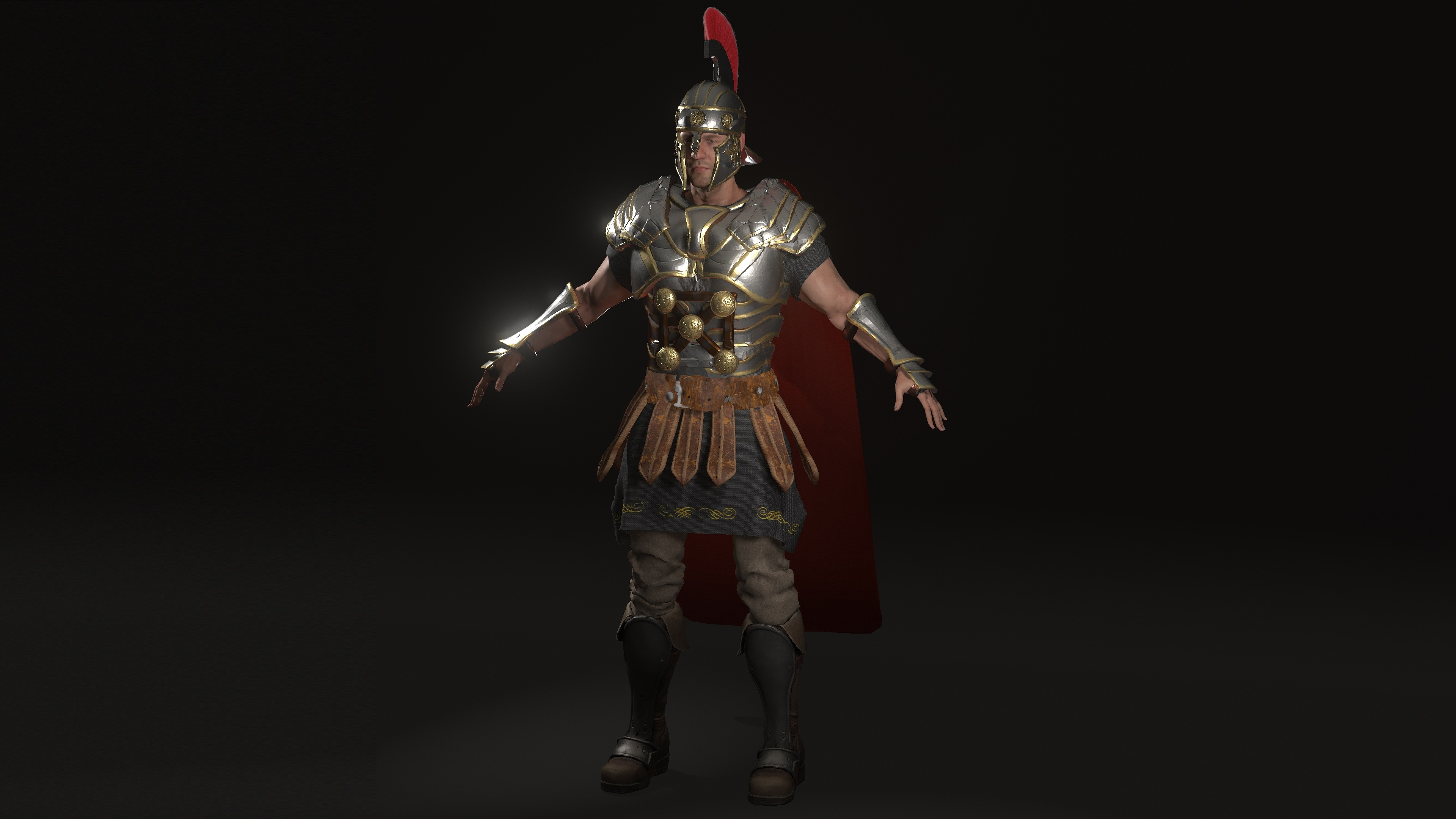3D Roman Soldier model - TurboSquid 1818089