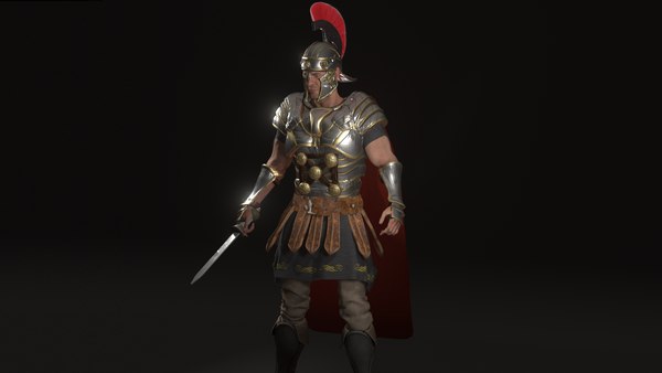 3D Roman Soldier model - TurboSquid 1818089