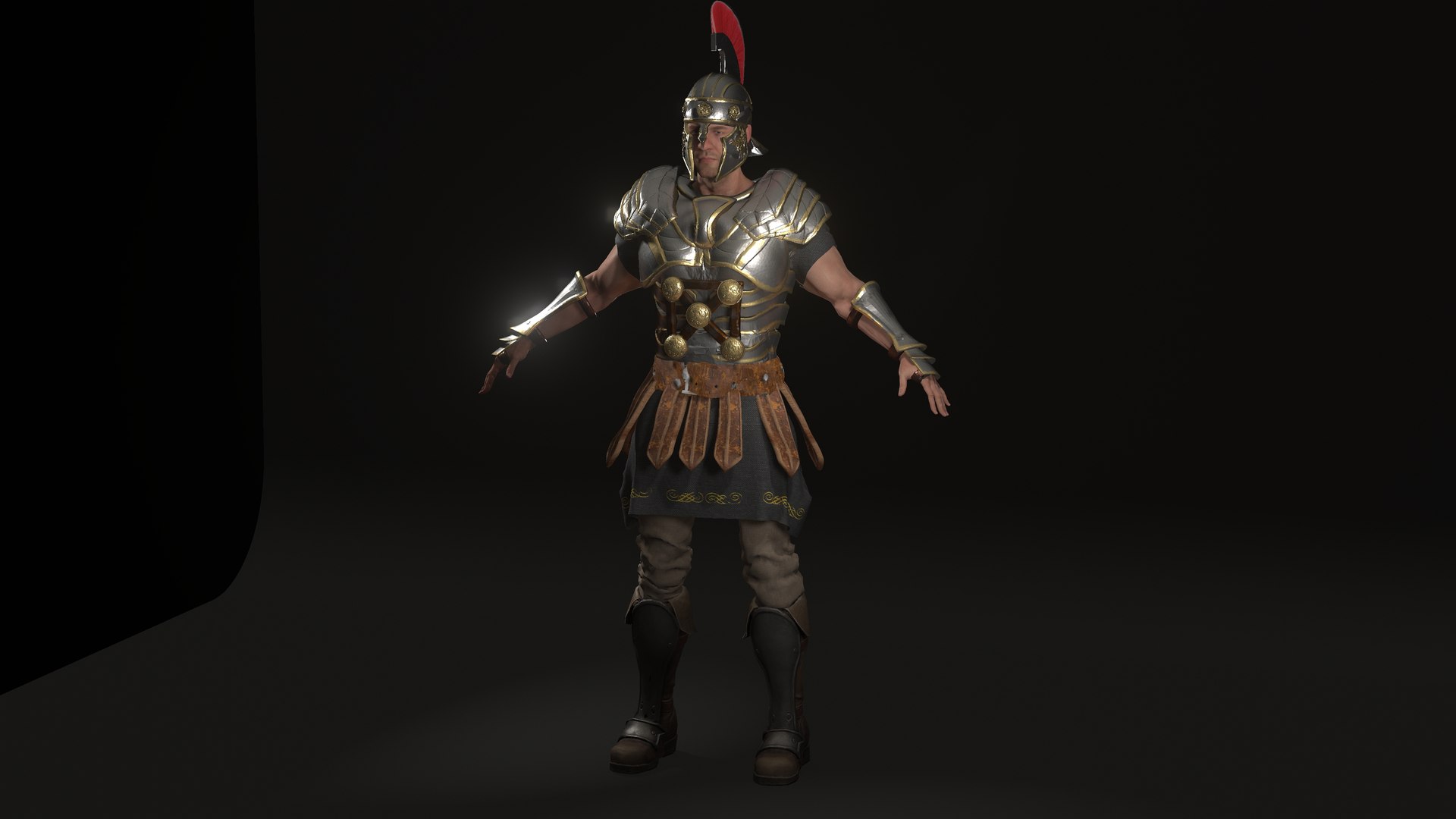 3D Roman Soldier model - TurboSquid 1818089