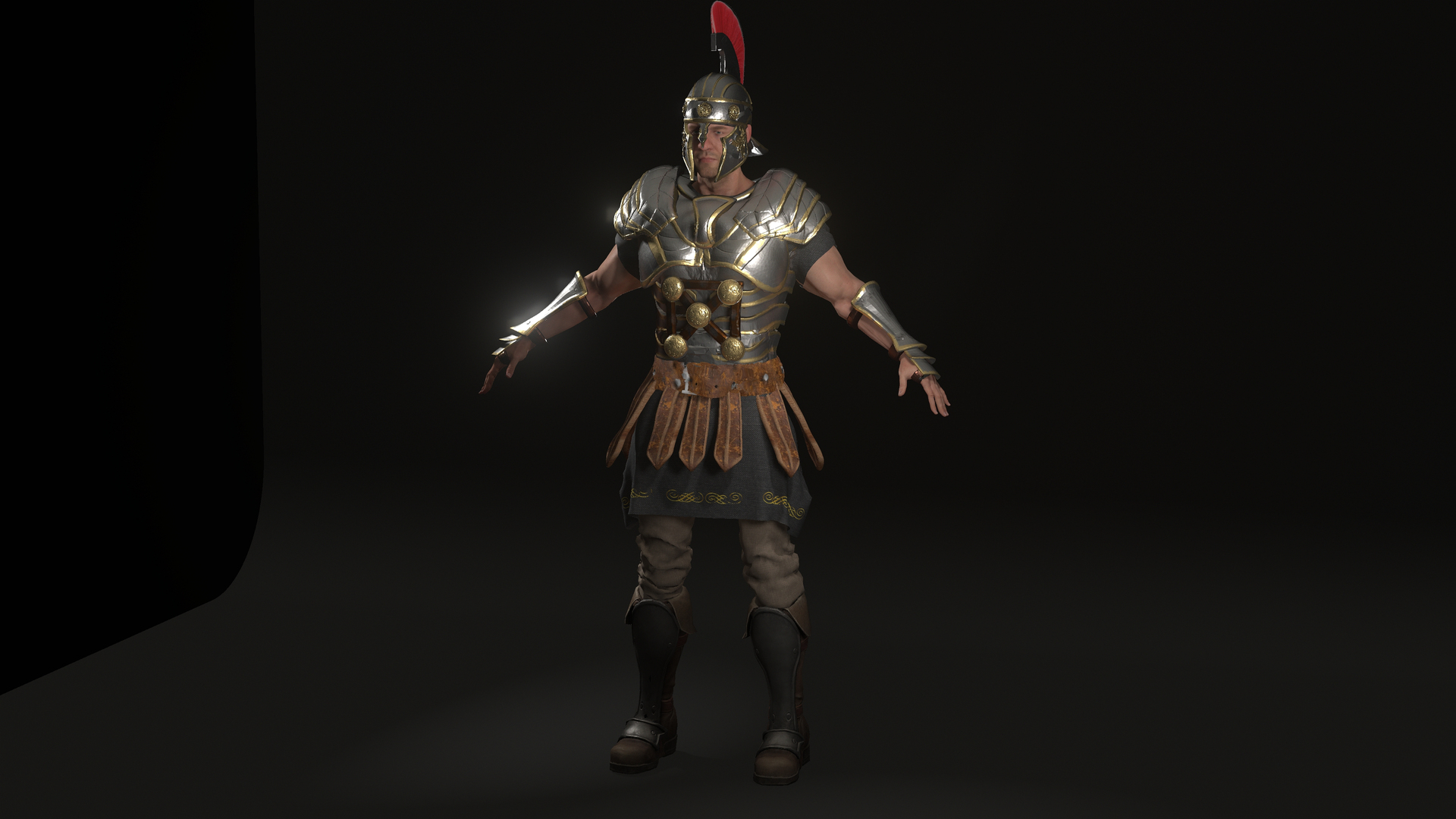 3D Roman Soldier model - TurboSquid 1818089