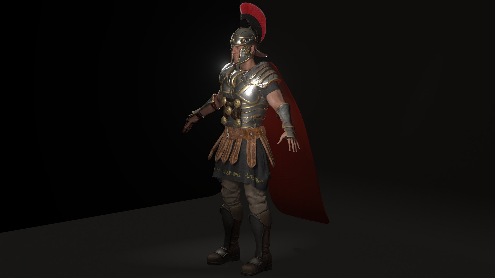 3D Roman Soldier model - TurboSquid 1818089