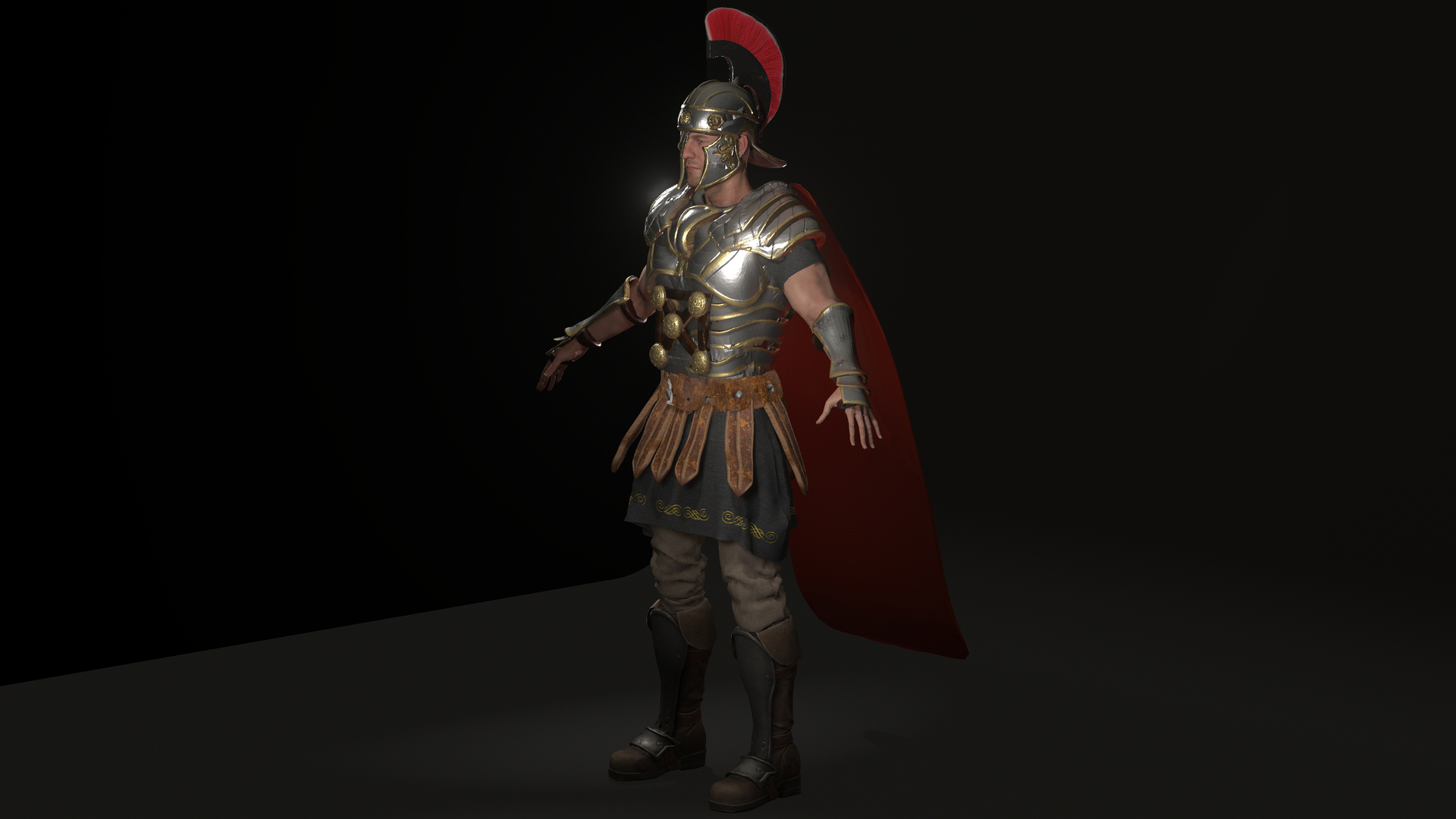 3D Roman Soldier model - TurboSquid 1818089