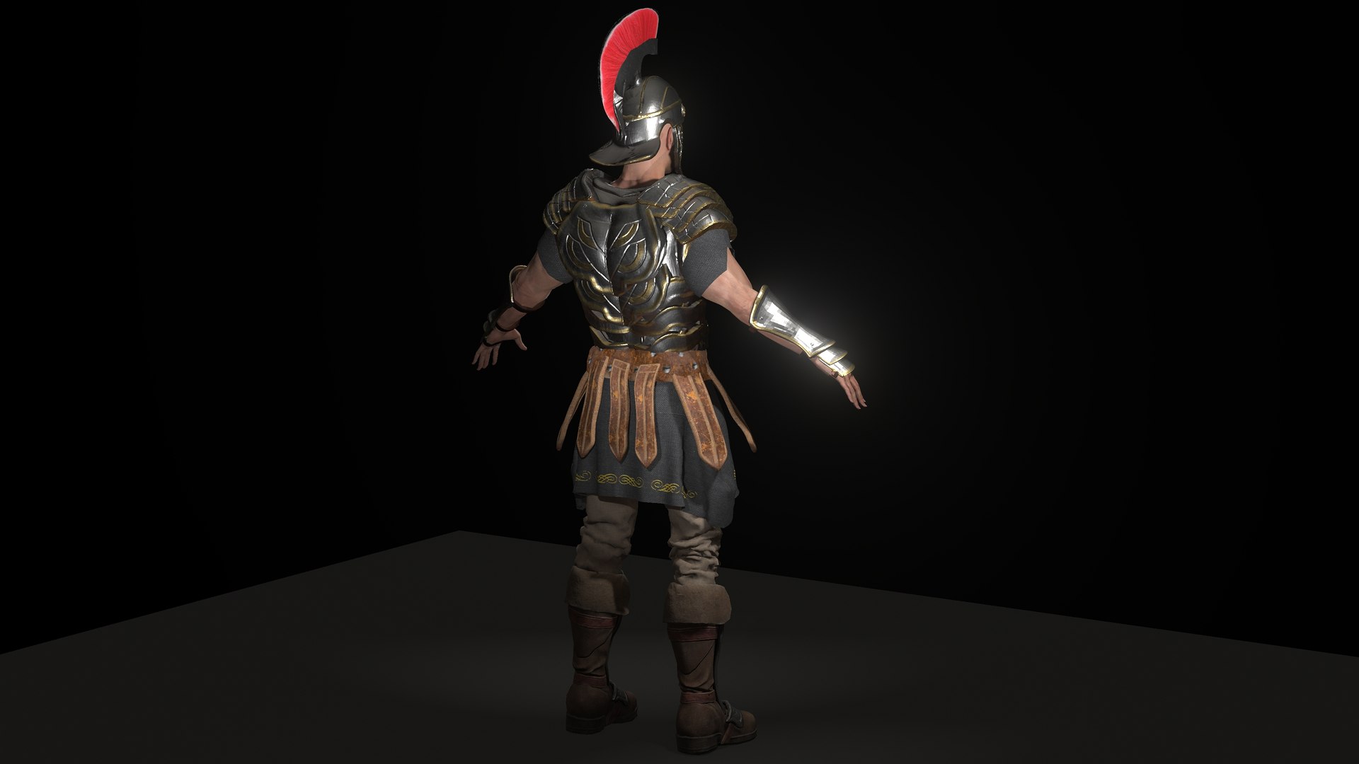 3D Roman Soldier model - TurboSquid 1818089