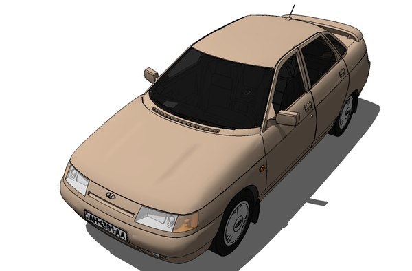 lada 110 vaz 3d model