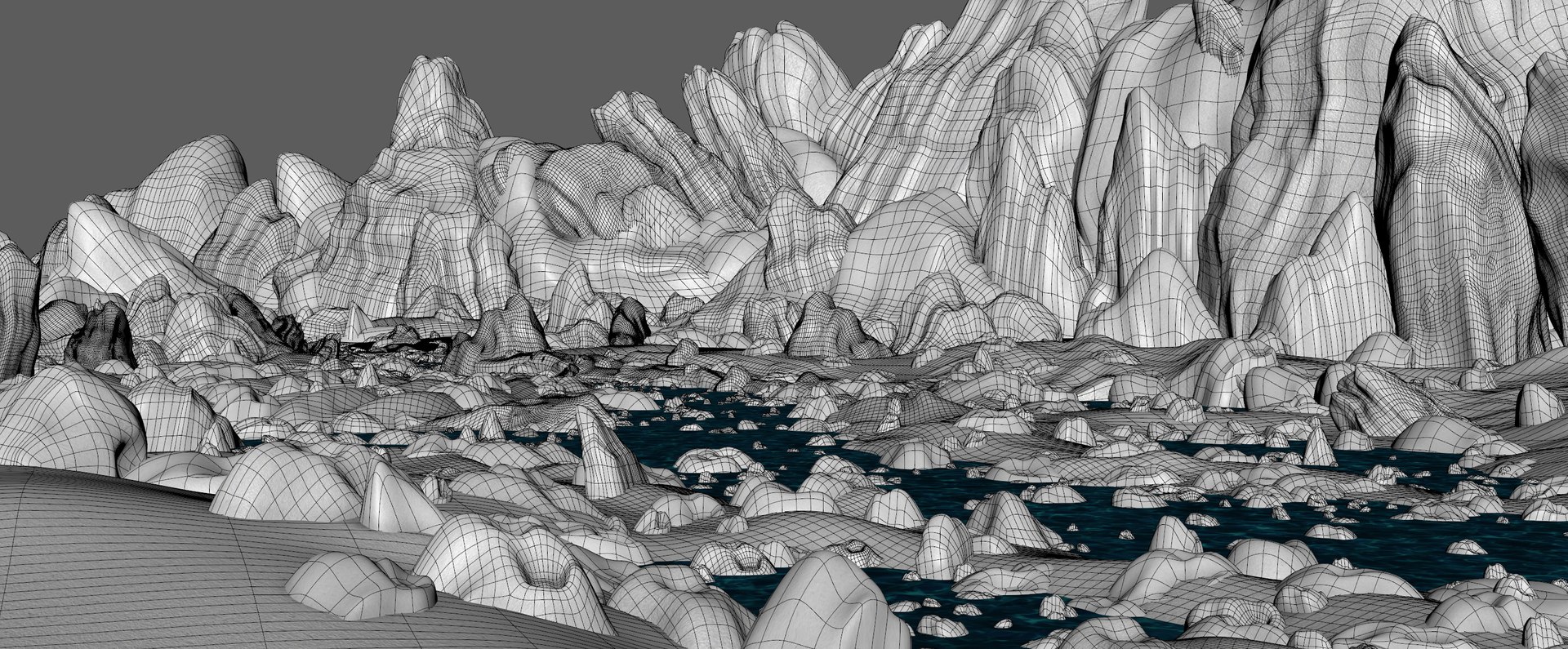 Snow 3D Model - TurboSquid 1706869