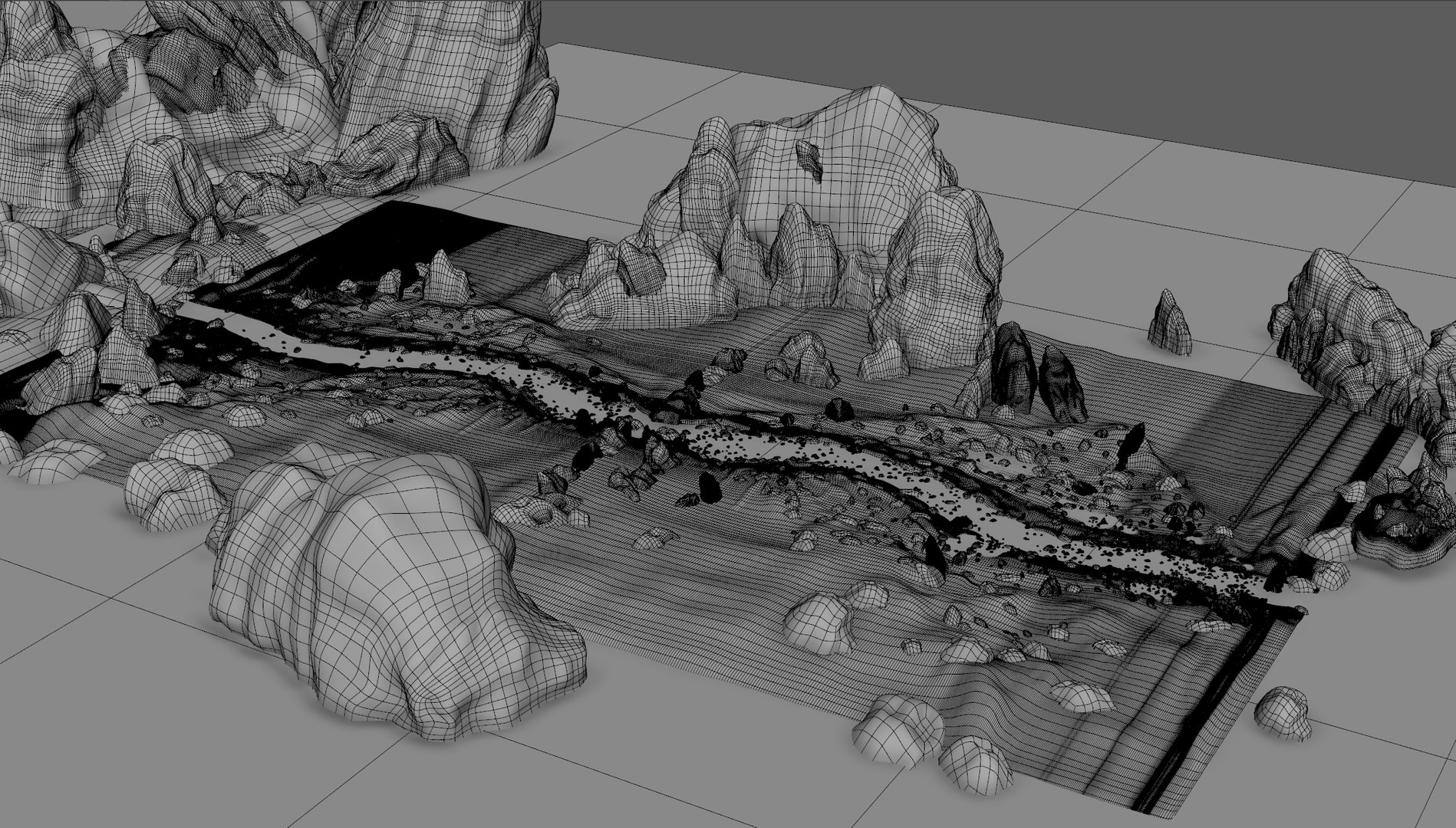 Snow 3D Model - TurboSquid 1706869