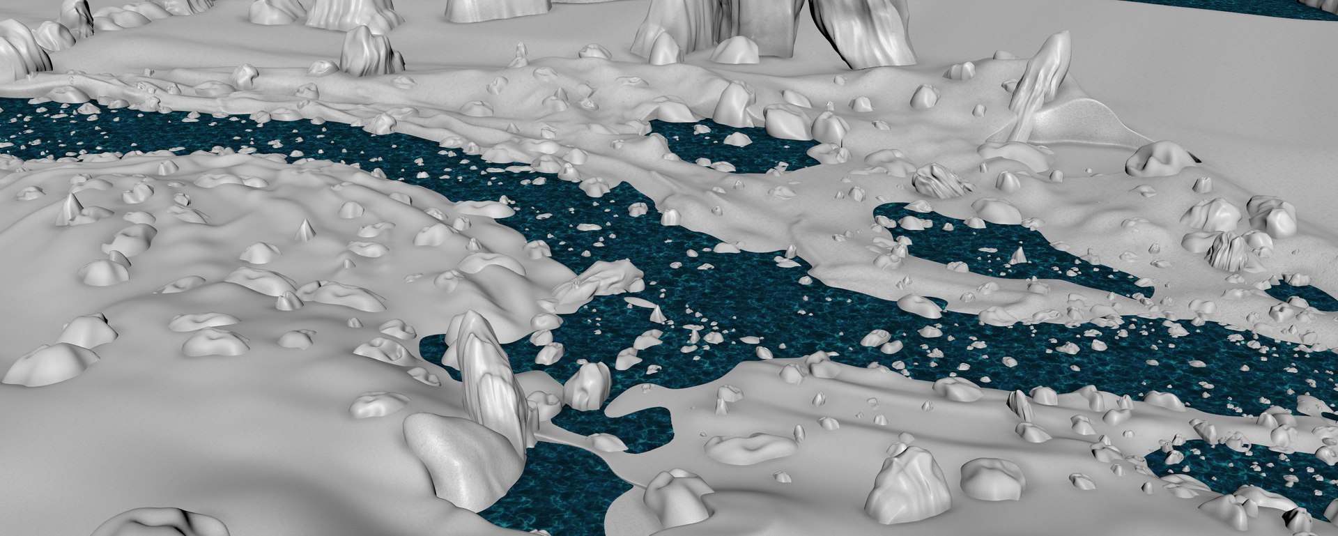 Snow 3D Model - TurboSquid 1706869