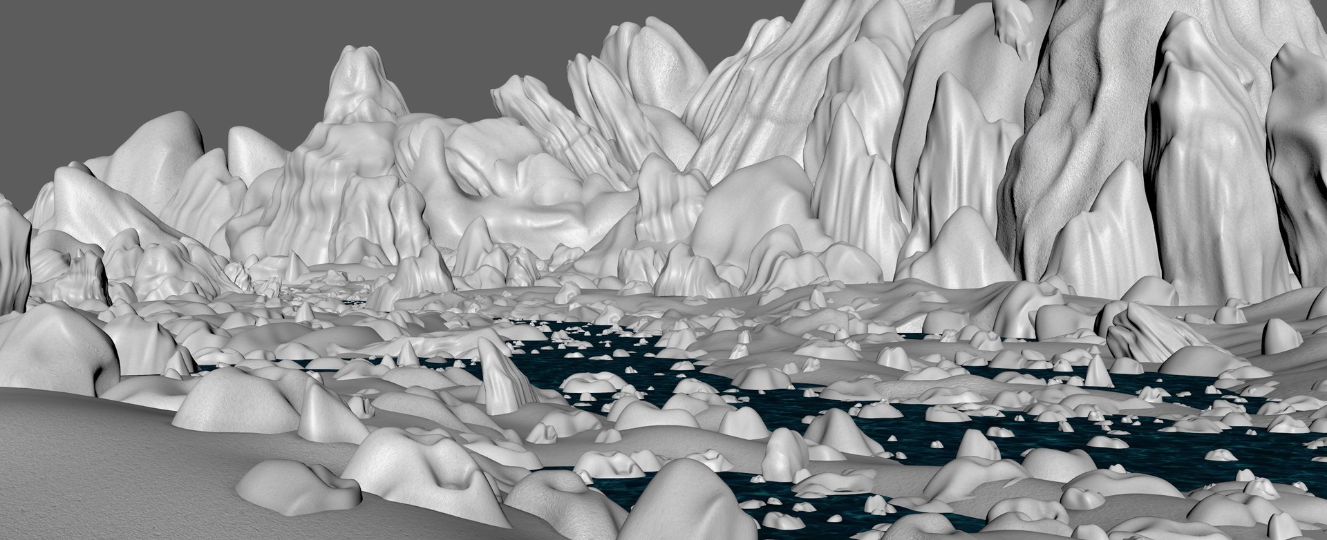 Snow 3D Model - TurboSquid 1706869