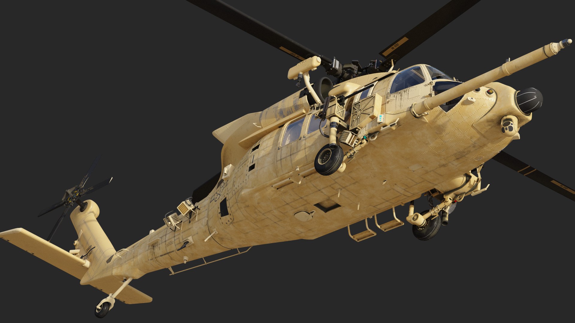 Sikorsky military rigged helicopters 3D model - TurboSquid 1591529