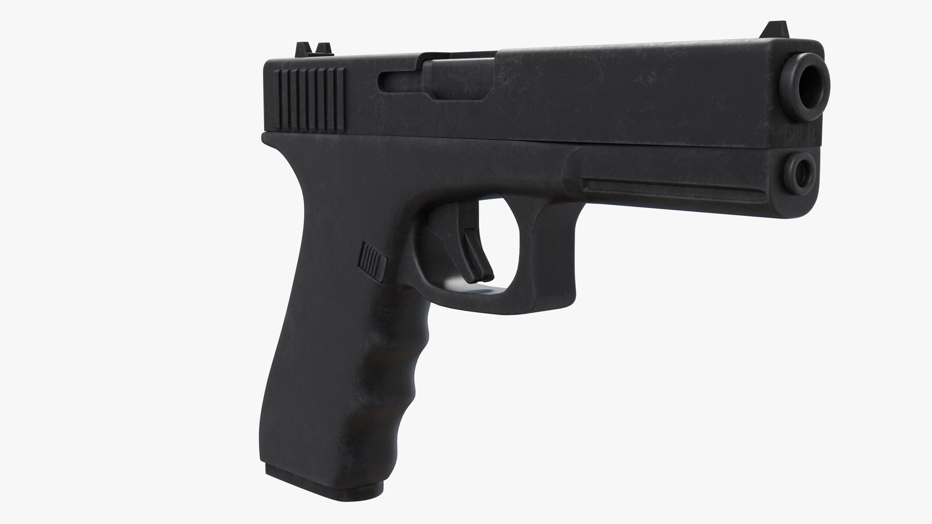 Glock 17 3D Model - TurboSquid 2392648