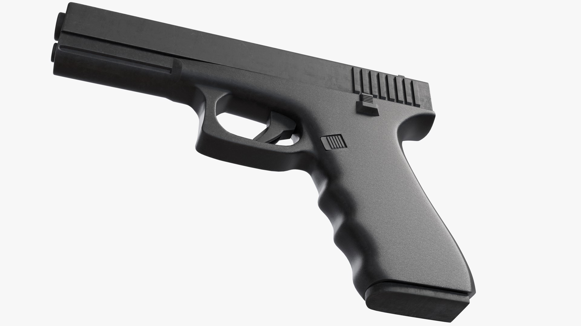 Glock 17 3D Model - TurboSquid 2392648