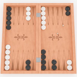 3D Backgammon Models - Browse & Download Formats - TurboSquid