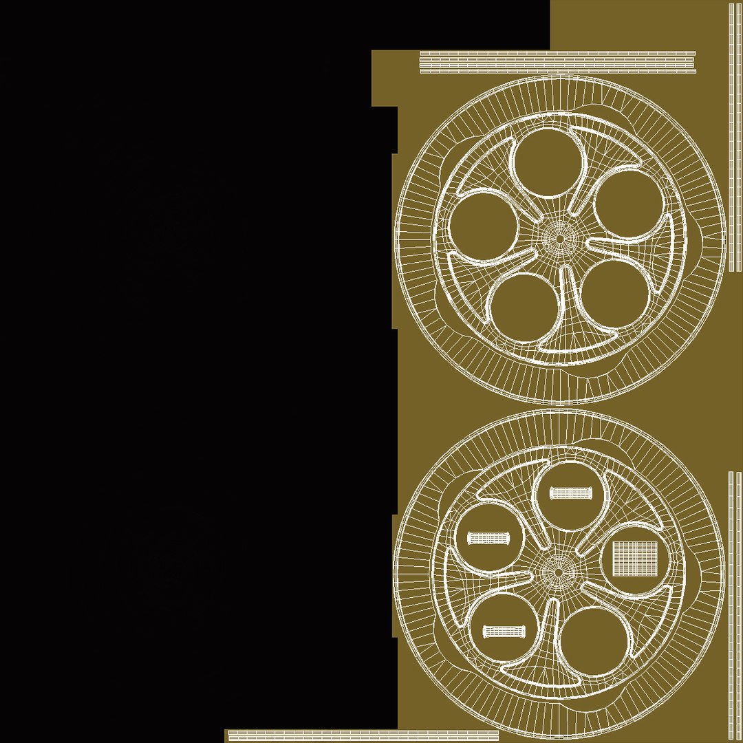 3D model Film Reels and Box - TurboSquid 2121876
