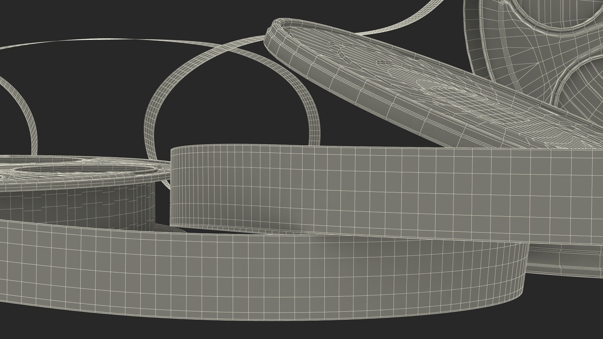 3D model Film Reels and Box - TurboSquid 2121876