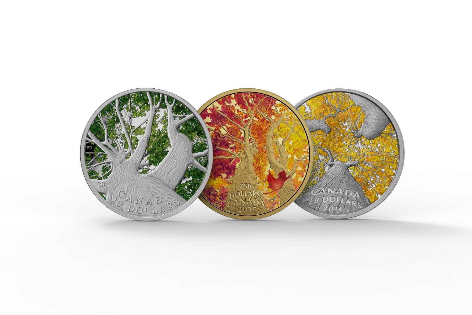 3D Canadian 20 Coins - TurboSquid 1557687