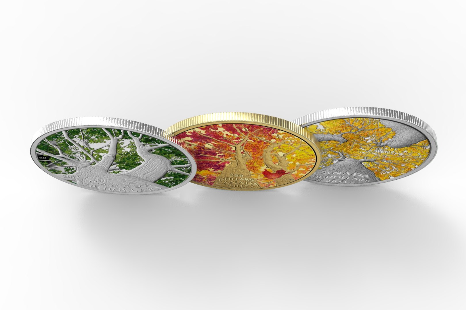 3D Canadian 20 Coins - TurboSquid 1557687