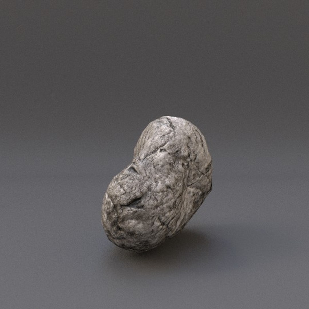 3d Rock Blender Pbr Model