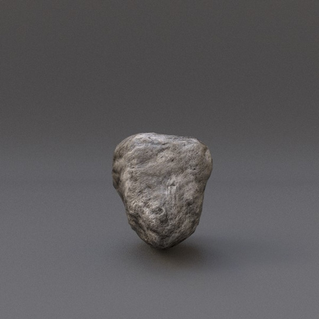 3d Rock Blender Pbr Model