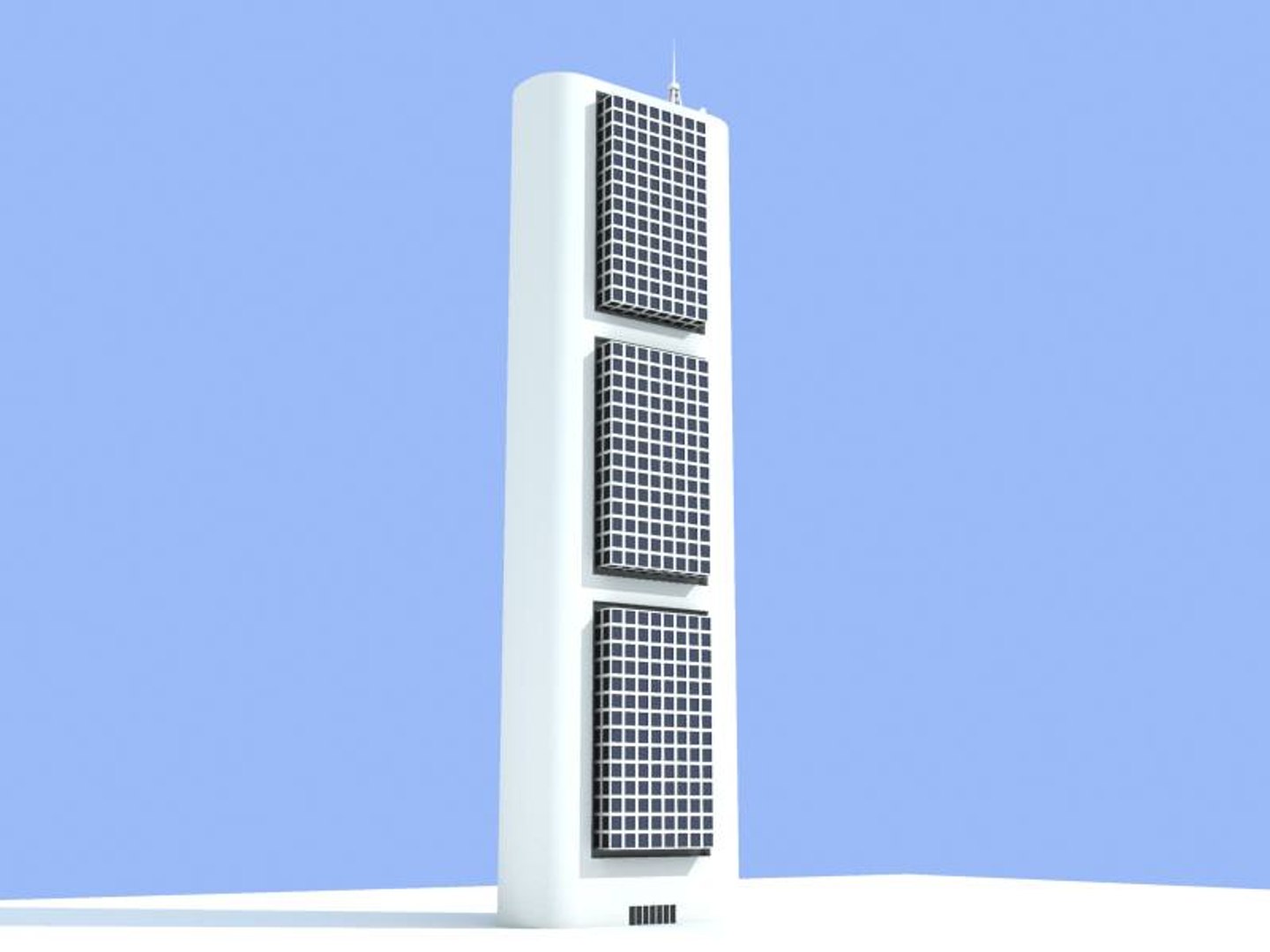 Ocbc Bank Bldg Buildings 3d Model